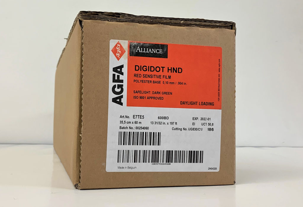 AGFA DIGIDOT HND film